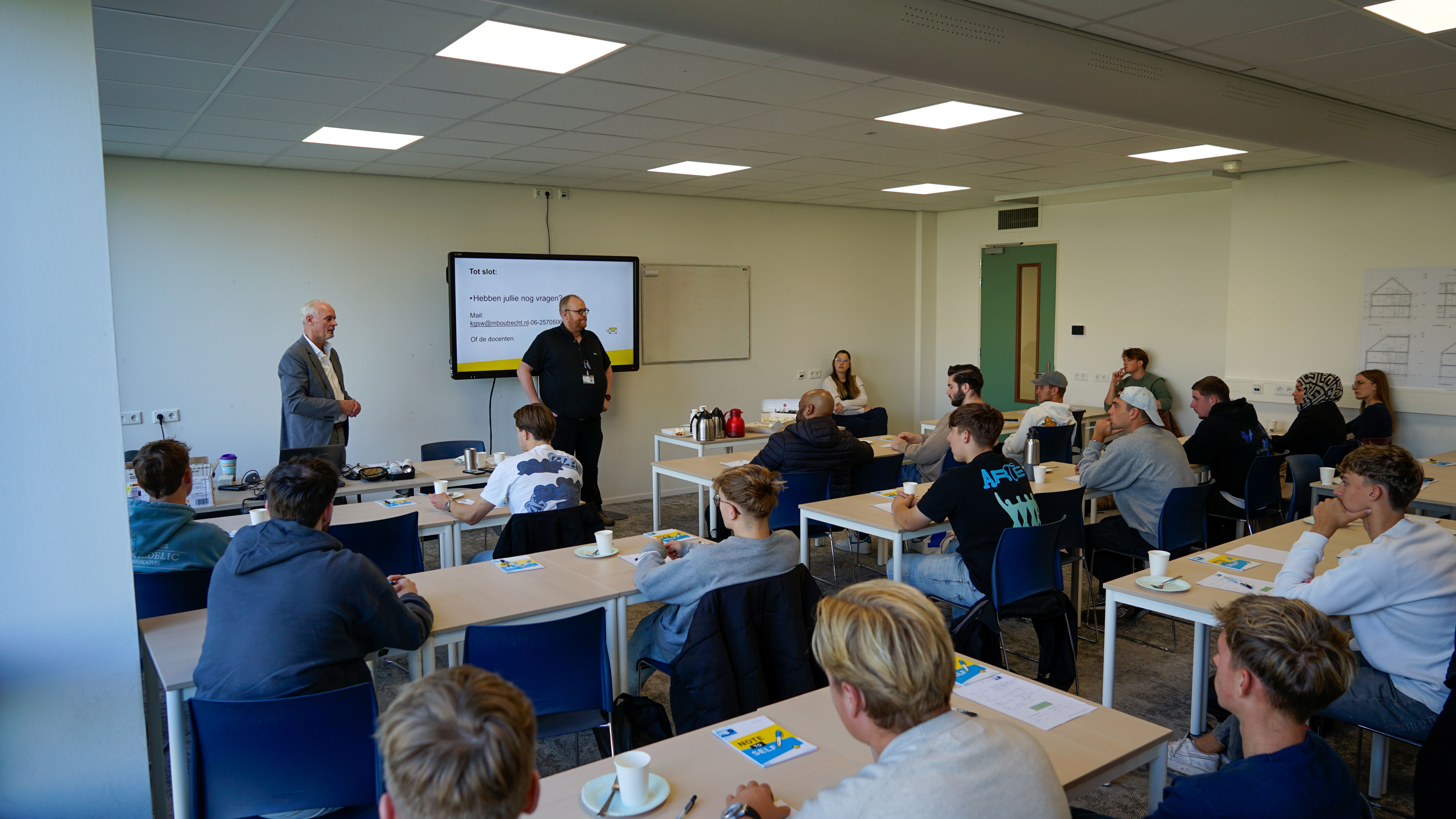 Kick-off BBL-opleiding Bouwkunde - MBO Utrecht Op Maat